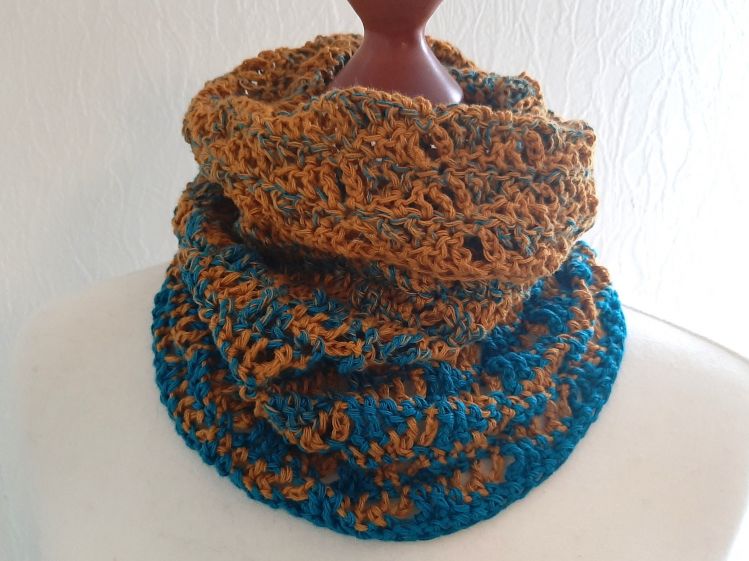 Loop, Schal mit Effekt-Muster häkeln - myPatterns.de